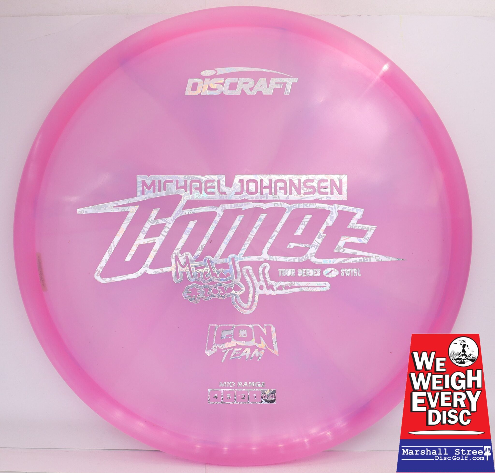 Z Swirl Comet, Michael Johansen 2025 Tour Series • Marshall Street Disc Golf